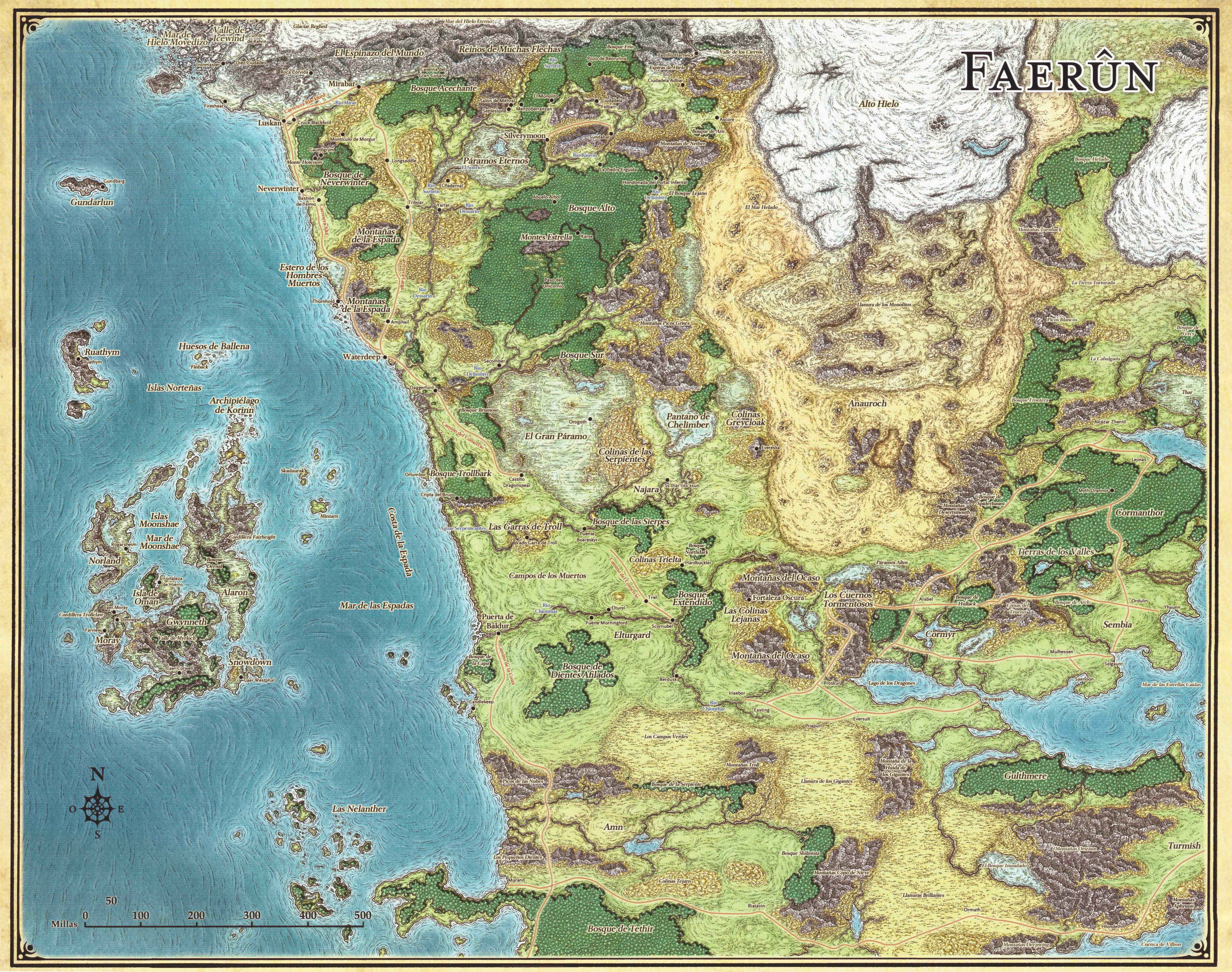 Faerun - Maps